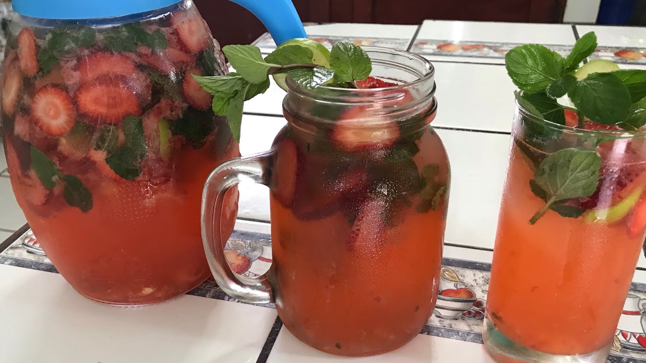Prueba este refrescante mojito de fresa sin alcohol en casa ¡Sencillo y delicioso! | Actualizado ...