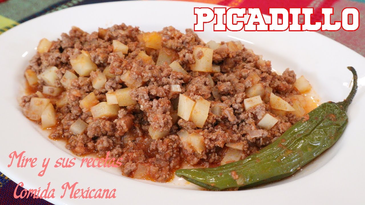 Receta fácil: Picadillo con papas ¡delicioso y económico! | Actualizado ...