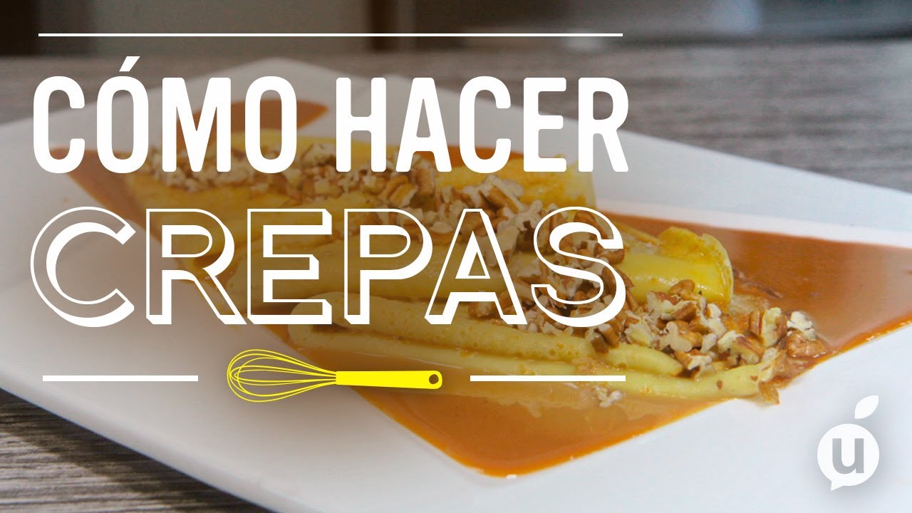 Cocina crepas deliciosas en casa con esta fácil receta | Actualizado ...